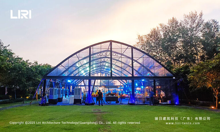 เต็นท์สนามโปร่งใสสำหรับงานเลี้ยงกลางแจ้ง - Liri Tent Thailand